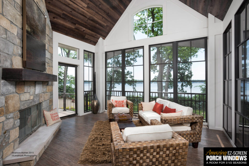 Photo Gallery - Amazing EZ-Screen Porch Windows