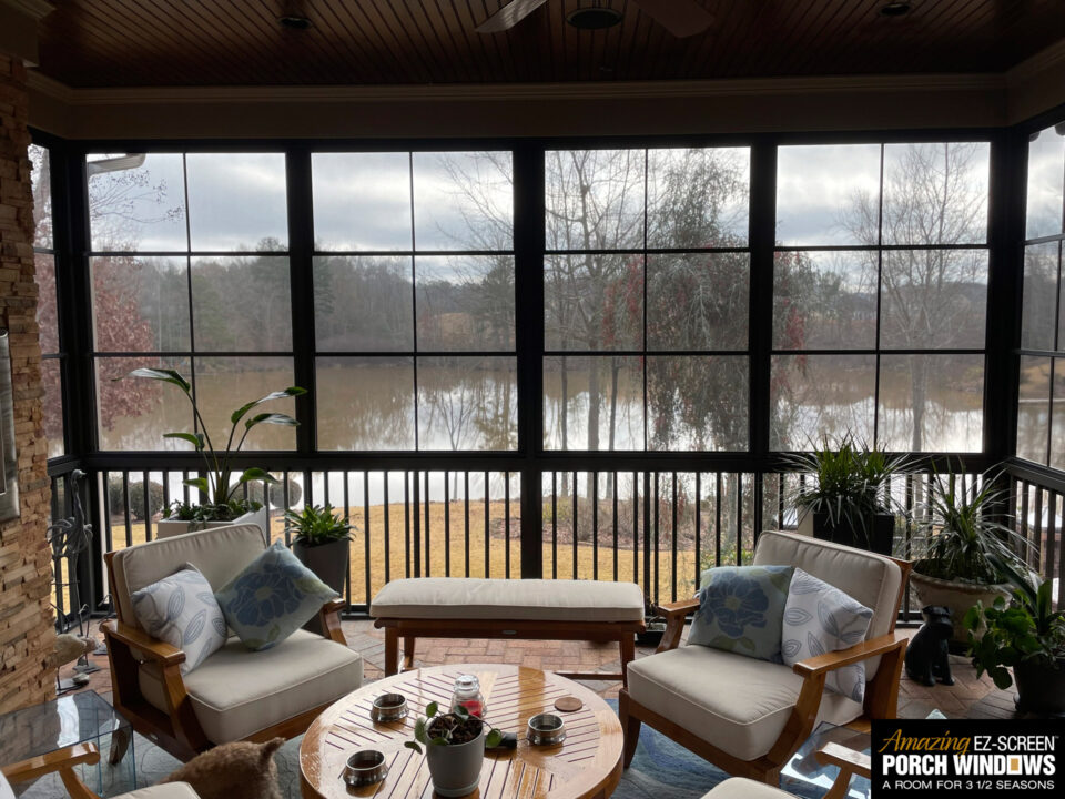 Photo Gallery - Amazing EZ-Screen Porch Windows