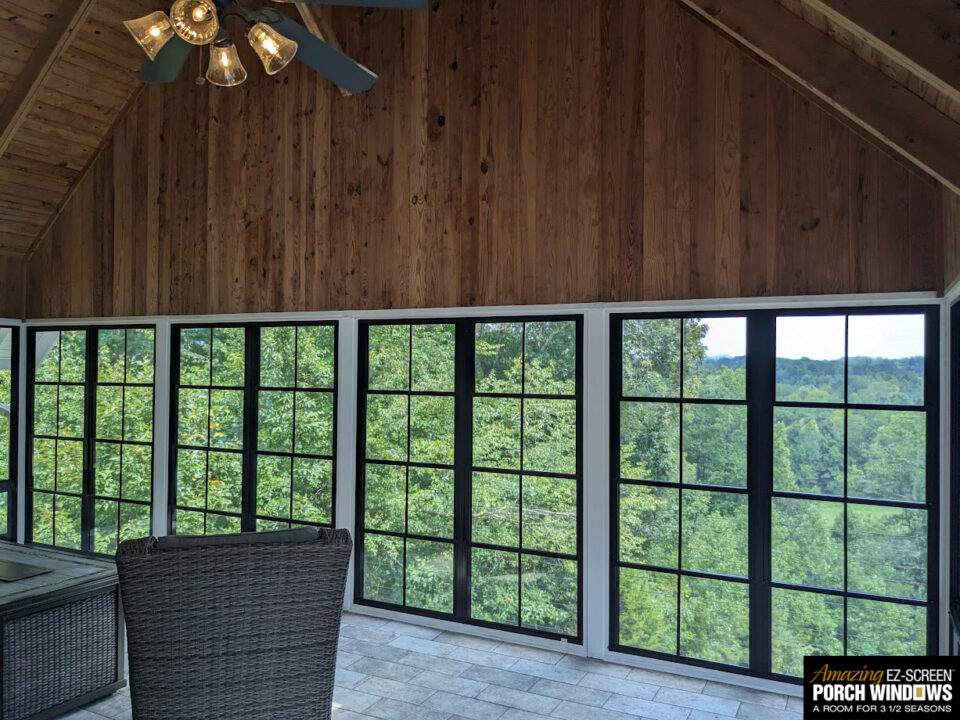 Photo Gallery - Amazing EZ-Screen Porch Windows